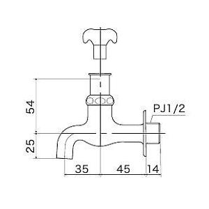 K1Q KVKキー式横水栓 : ハイカラン屋 - 通販 - Yahoo!ショッピング