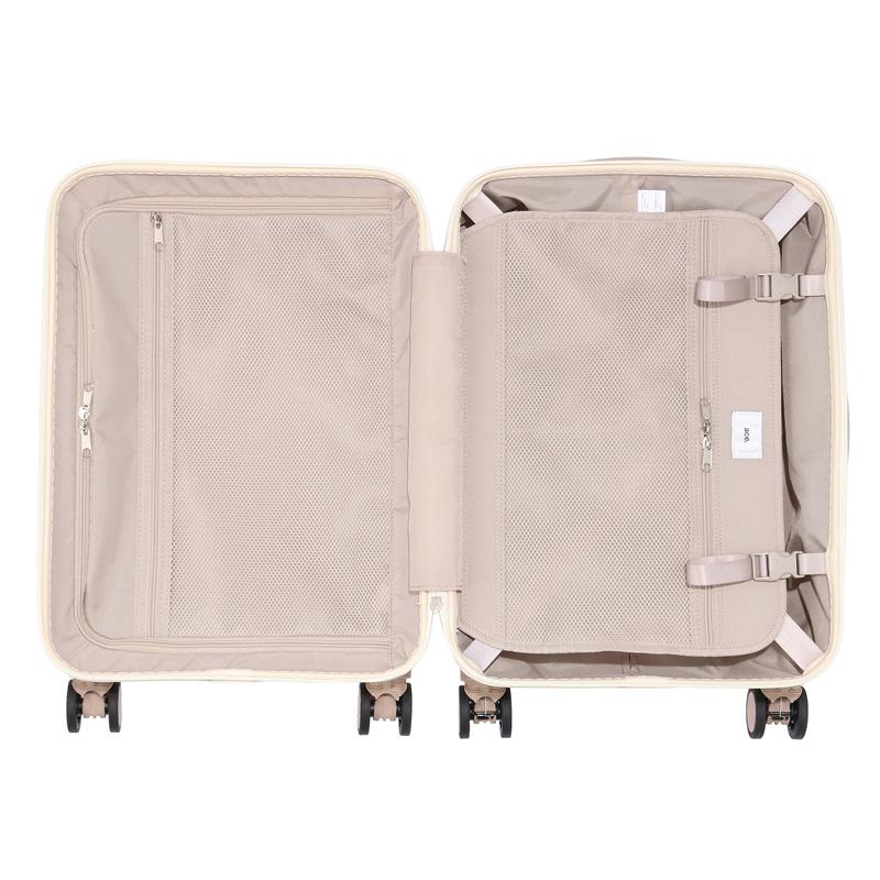 ace.TOKYO エーストーキョー スカーラ スーツケース 30L 47cm 3.2kg 1泊 2泊 3泊 4輪 TSAロック ストッパー ...