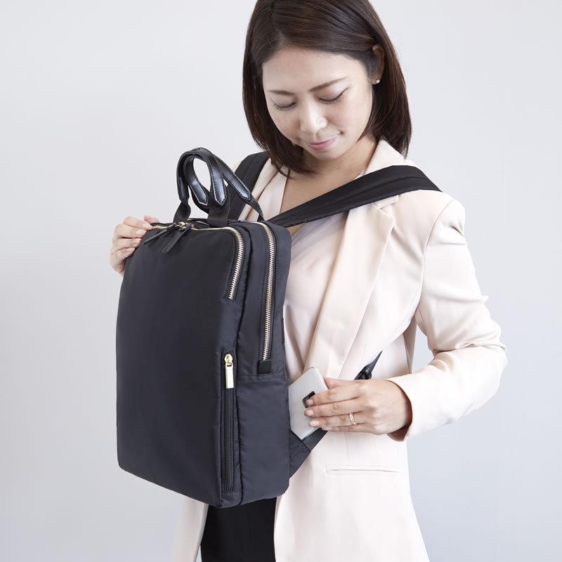 ace. GENE エース ジーン スリファム レディースビジネス A4サイズ ビジネスリュック PC収納 10581 ace63 ace. GENE LABEL ace.GENE エースジーン スリファム ビジネスリュック