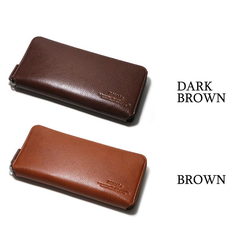 ZONALe（ゾナール） COMODO コモド ラウンドファスナー長財布 小銭入れ