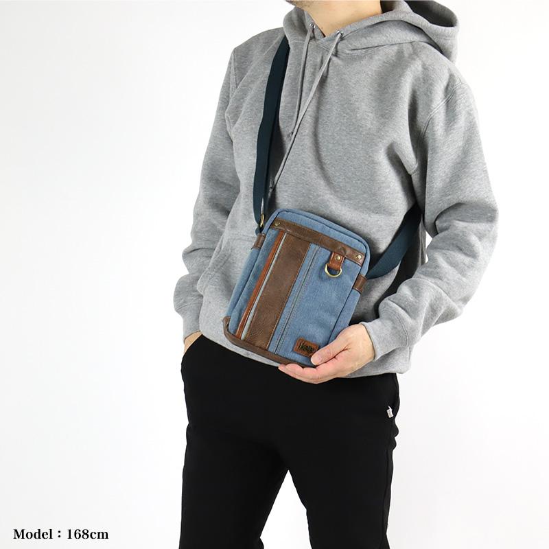 Lee リー symbole シンボル ミニショルダーバッグ ショルダーバッグ 斜め掛けバッグ ショルダーポーチ A5 軽量 デニム 320-3263 メンズ レディース : かばん専門 ...