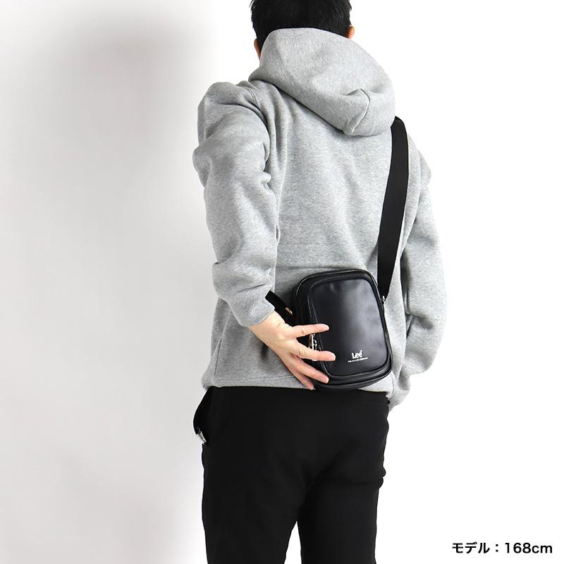 Lee（リー） GAGA ガガ ミニショルダーバッグ ショルダーポーチ 斜め掛けバッグ 320-3752 合皮 メンズ レディース : かばん専門shopウォーターモード - 通販 ...