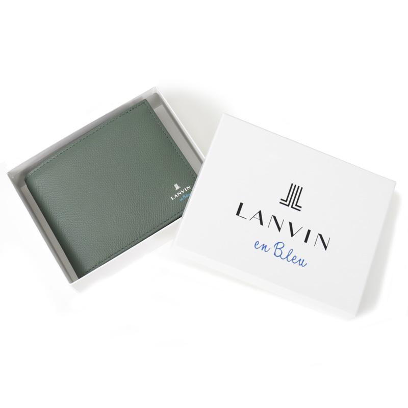 LANVIN en Bleu ランバンオンブルー 二つ折り財布 デクスター小物 小銭