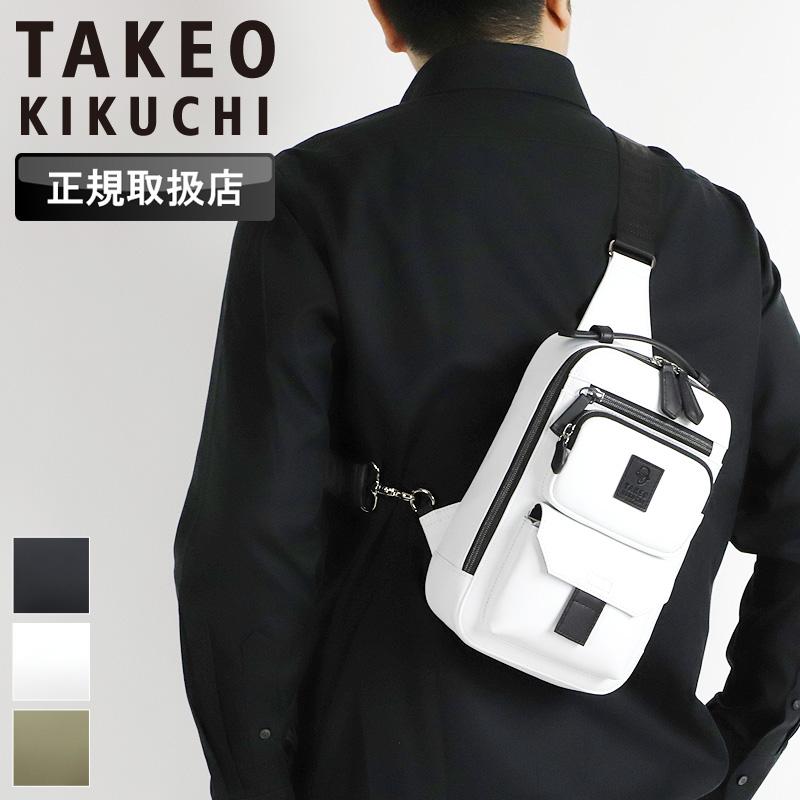 TAKEO KIKUCHI タケオキクチ ベルクロ2 ボディバッグ ワン TAKEO KIKUCHI タケオキクチ ベルクロ2 ボディバッグ ワン