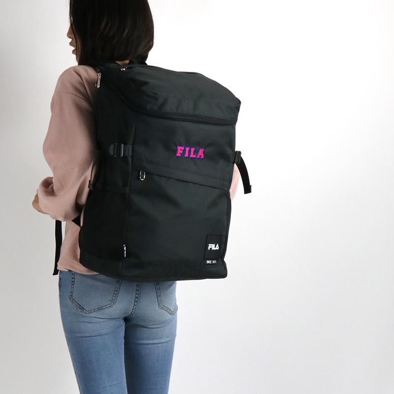 FILA フィラ レトロ リュック デイパック リュックサック バックパック 30L B4 軽量 撥水 PC収納 7804 メンズ レディース ジュニア 学生 : かばん専門shopウォーター ...