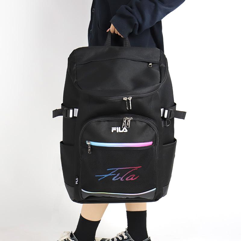 FILA フィラ リコル スクエアリュック デイパック リュックサック バックパック 30L B4 撥水 PC収納 大容量 7852 メンズ レディース ジュニア 学生 男子 女子 : かばん ...