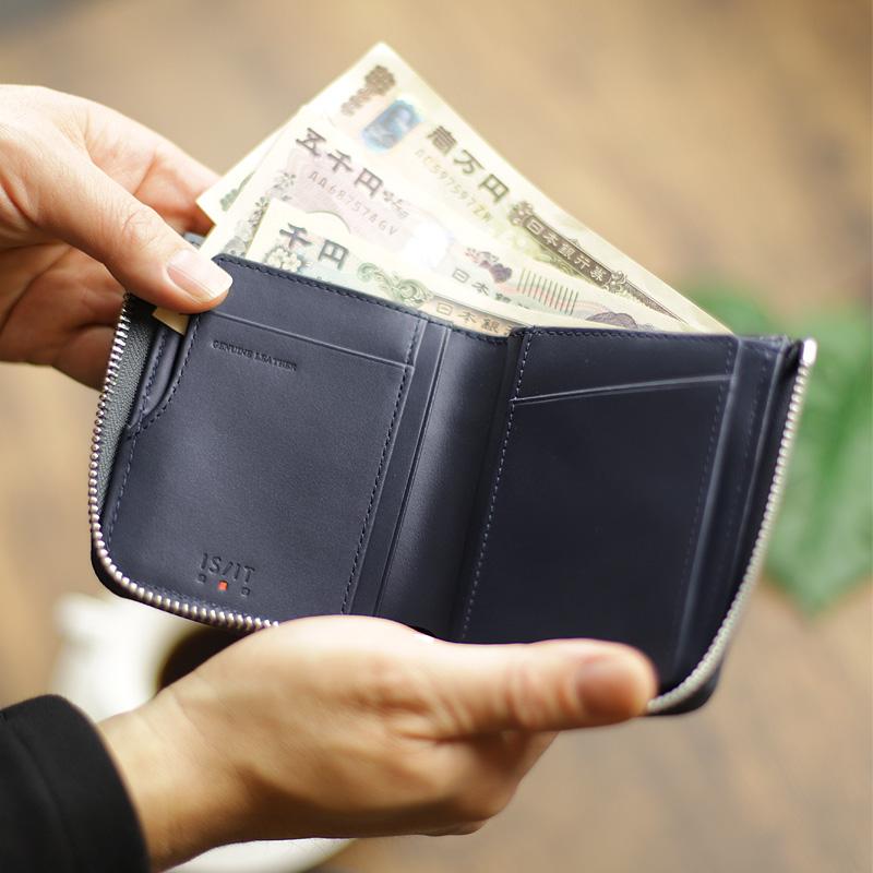 IS/IT（イズイット） ダッチ小物 二つ折り財布 小銭入れあり 札入れ