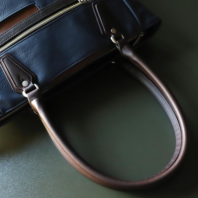 AVIREX アヴィレックス STUART スチュアート トートバッグ A4 軽量 キャリーオン ファスナー付き 合皮 合成皮革 AX5005 メンズ レディース : かばん専門shop ...