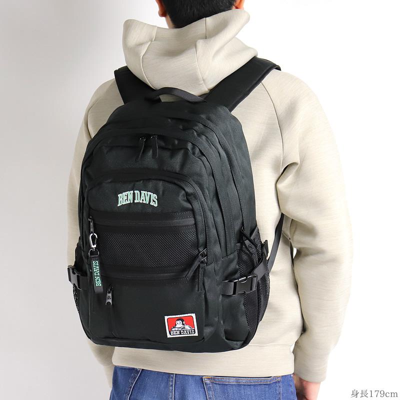 BEN DAVIS ベンデイビス リュック リュックサック デイパック バックパック 32L B4 撥水 大容量 BDW-8301CL PC収納 メンズ レディース 中学生 高校生 大学生 ...