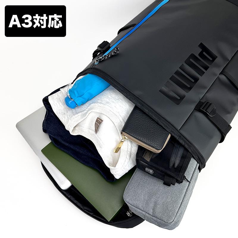 PUMA プーマ デイパック スクエアリュック リュックサック バックパック 40L 大容量 B4 A4 A3 撥水 軽量 PC収納 J20357 メンズ レディース 大学生 高校生 ...