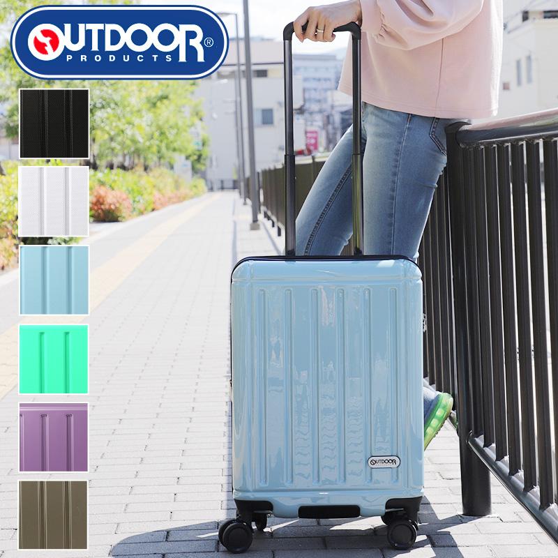 OUTDOOR PRODUCTS アウトドアプロダクツ スーツケース キャリーケース 38L〜47L 1〜3泊 4輪 TSAロック 拡張 機内 ...