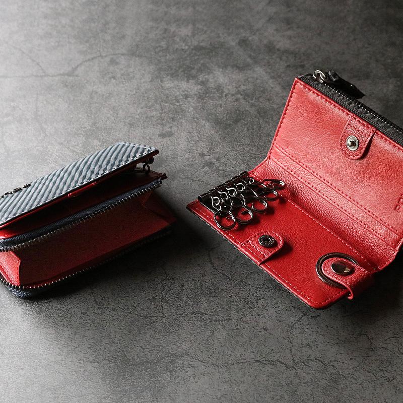 POLICE（ポリス） LUCENTE2 ルチェンテ2 キーケース 5連 小銭入れあり