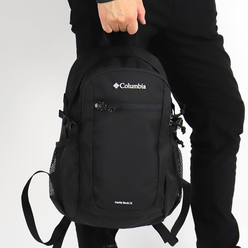 Columbia コロンビア キャッスルロック15Lバックパック リュック デイパック A4 レインカバー付 オムニシールド 撥水 軽量 ...