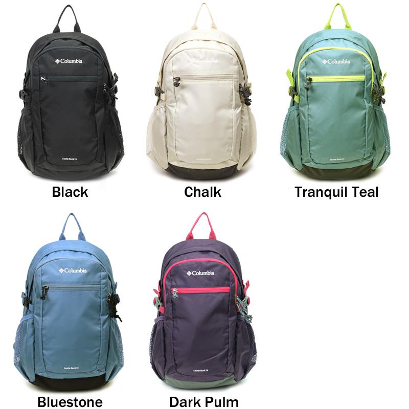 Columbia コロンビア キャッスルロック15Lバックパック リュック デイパック A4 レインカバー付 オムニシールド 撥水 軽量 ...