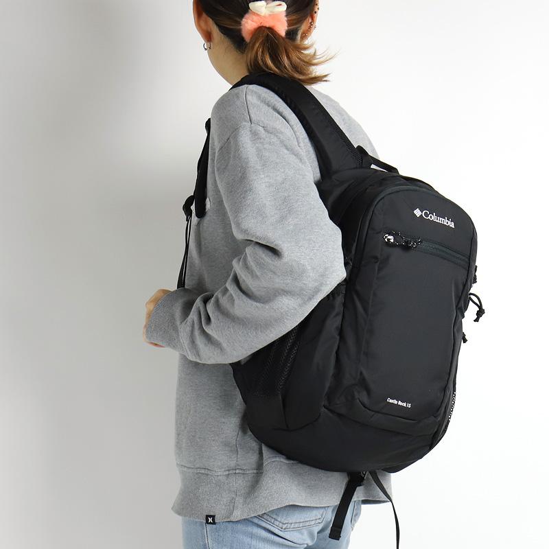 Columbia コロンビア キャッスルロック15Lバックパック リュック デイパック A4 レインカバー付 オムニシールド 撥水 軽量 PU8664 メンズ レディース :PU8664 ...
