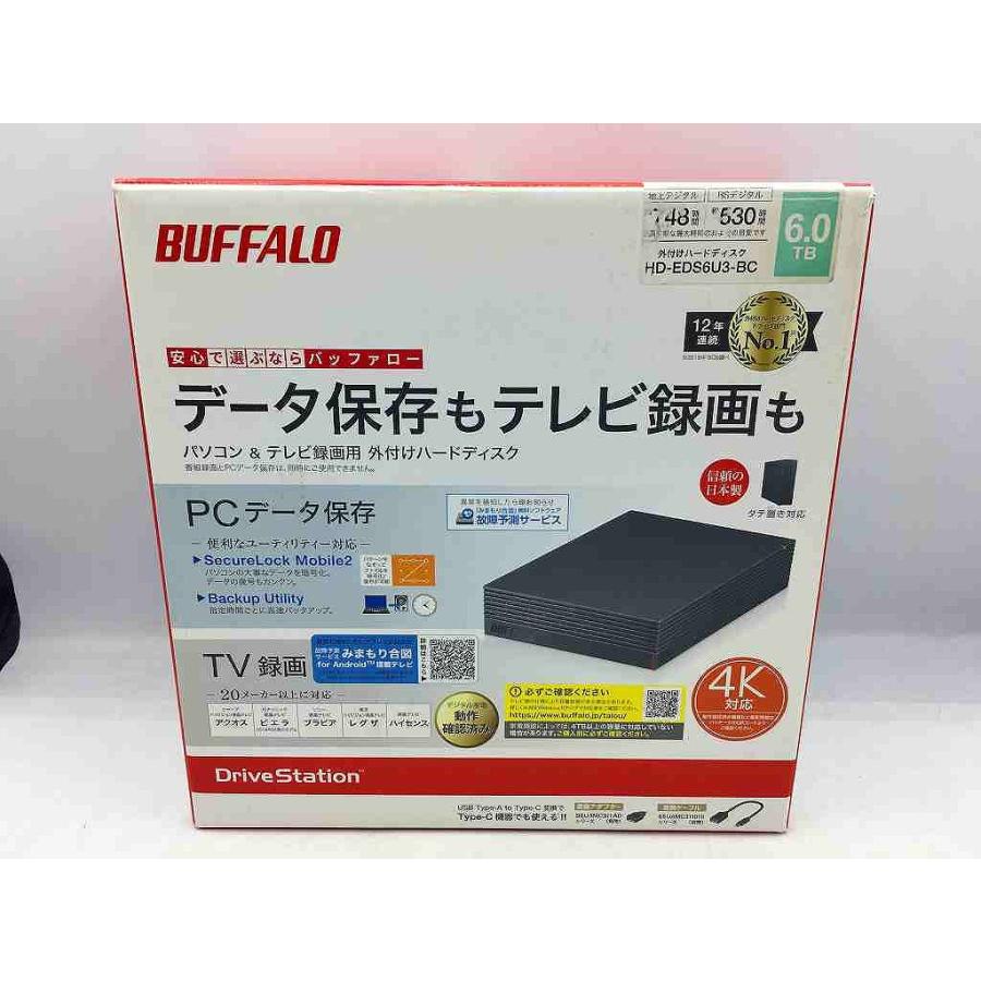 バッファロー BUFFALO HDD HD-EDS6U3 : ワットマン Yahoo!ショッピング店 - 通販 - Yahoo!ショッピング