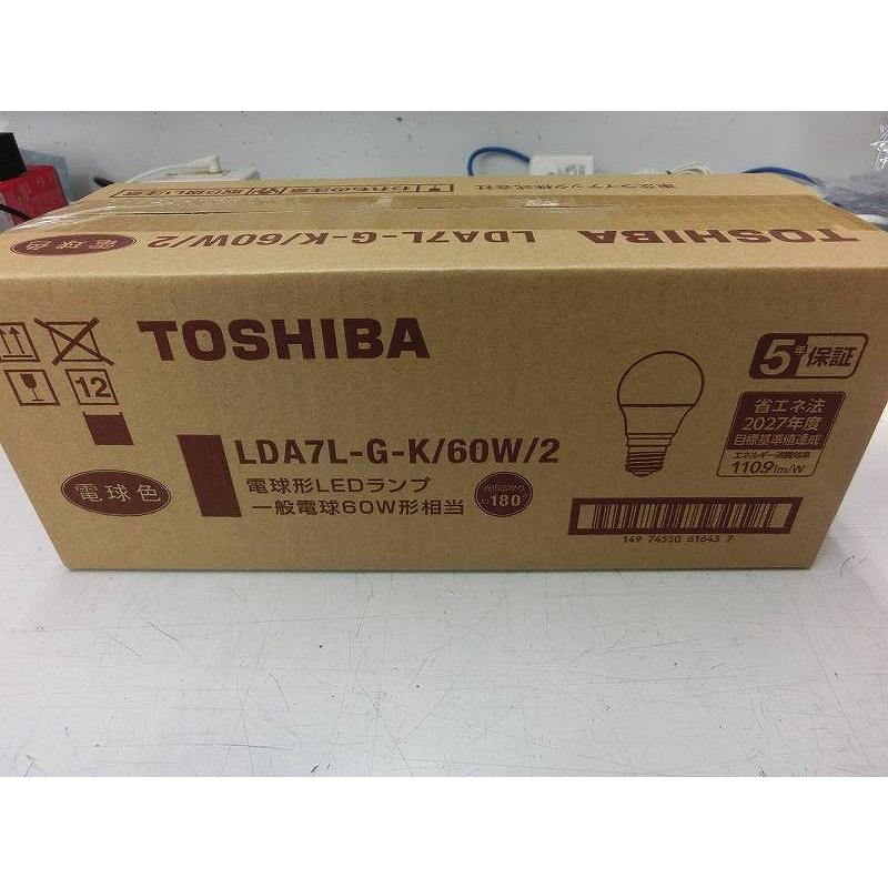 【未使用】 東芝 TOSHIBA LED電球 E26 電球60W形相当 電球色 10個セット LDA7L-G-K/60W2 : ワットマン Yahoo!ショッピング店 - 通販 - Yahoo ...