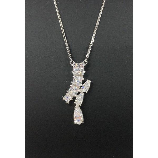 【未使用】 スワロフスキー SWAROVSKI アクセサリー ネックレス Matrix ペンダント シルバー系 5700420 : ワットマン ...