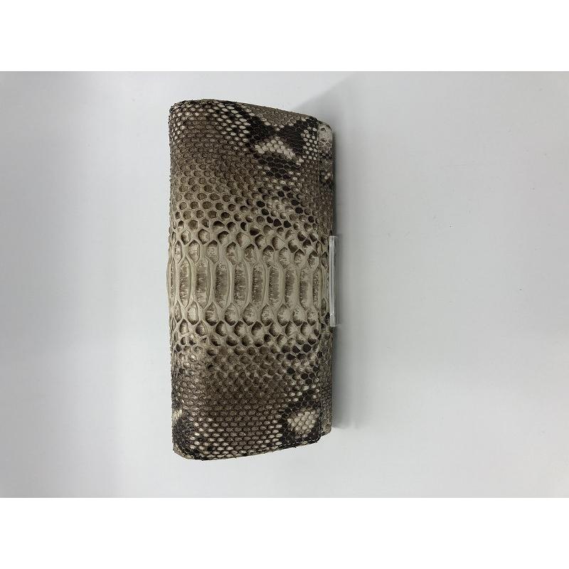【PYTHON SKIN genuine】パイソン 長財布 ヘビ革・ナチュラル HL-6414-P : ワットマン Yahoo!ショッピング店 - 通販 - Yahoo!ショッピング