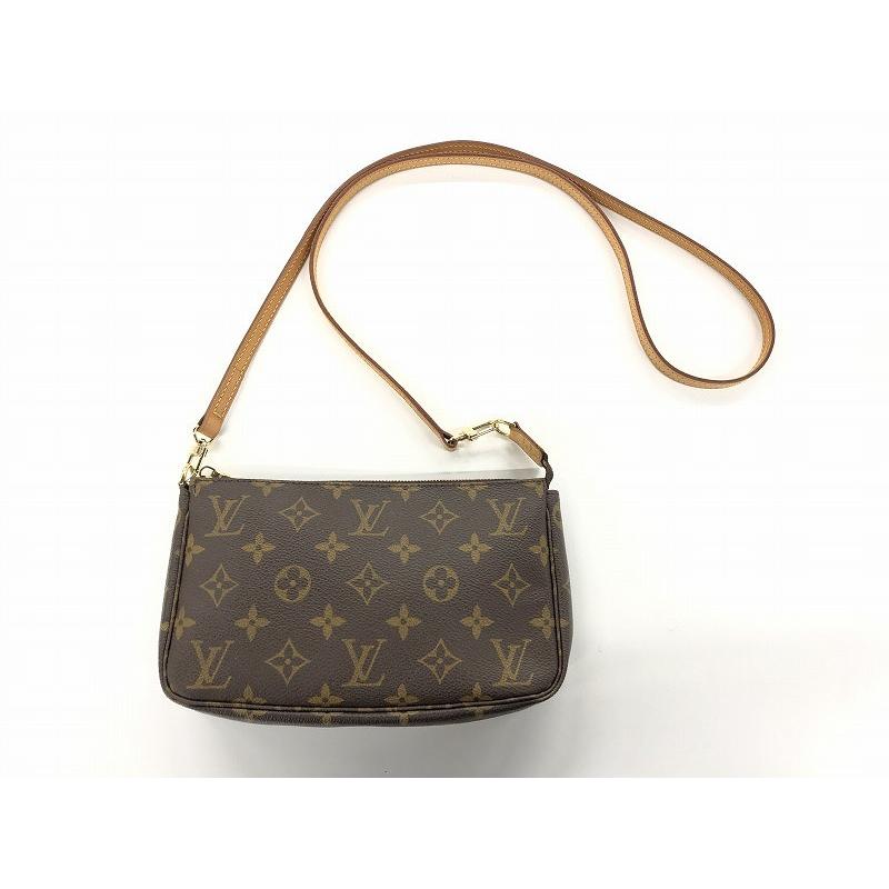 ルイヴィトン LOUIS VUITTON モノグラム ポシェットアクセソワール ポーチ ショルダー ブラウン M51980 : ワットマン Yahoo!ショッピング店 - 通販 - Yahoo ...