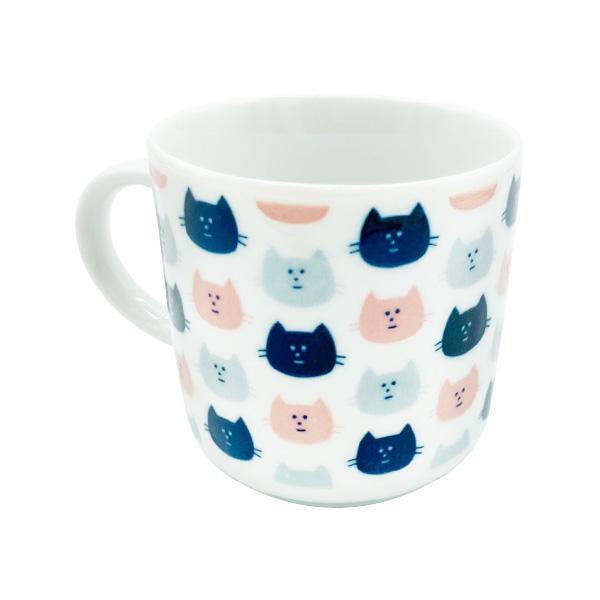 マグカップ コップ 磁器 ネコ顔マグカップ 美濃焼 329782 : ワッツオンライン - 通販 - Yahoo!ショッピング