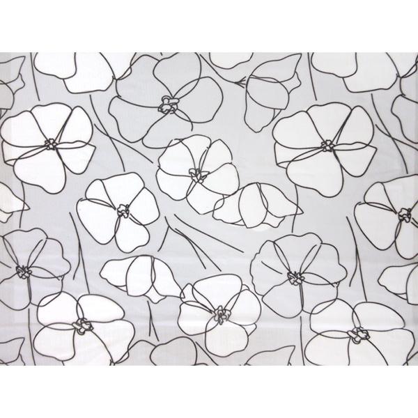 ブランケット ひざ掛け 夏 接触冷感 ひんやり 北欧 冷感ブランケットフラワー柄 グレー 70×100cm MK1402/09 ひざかけ ...