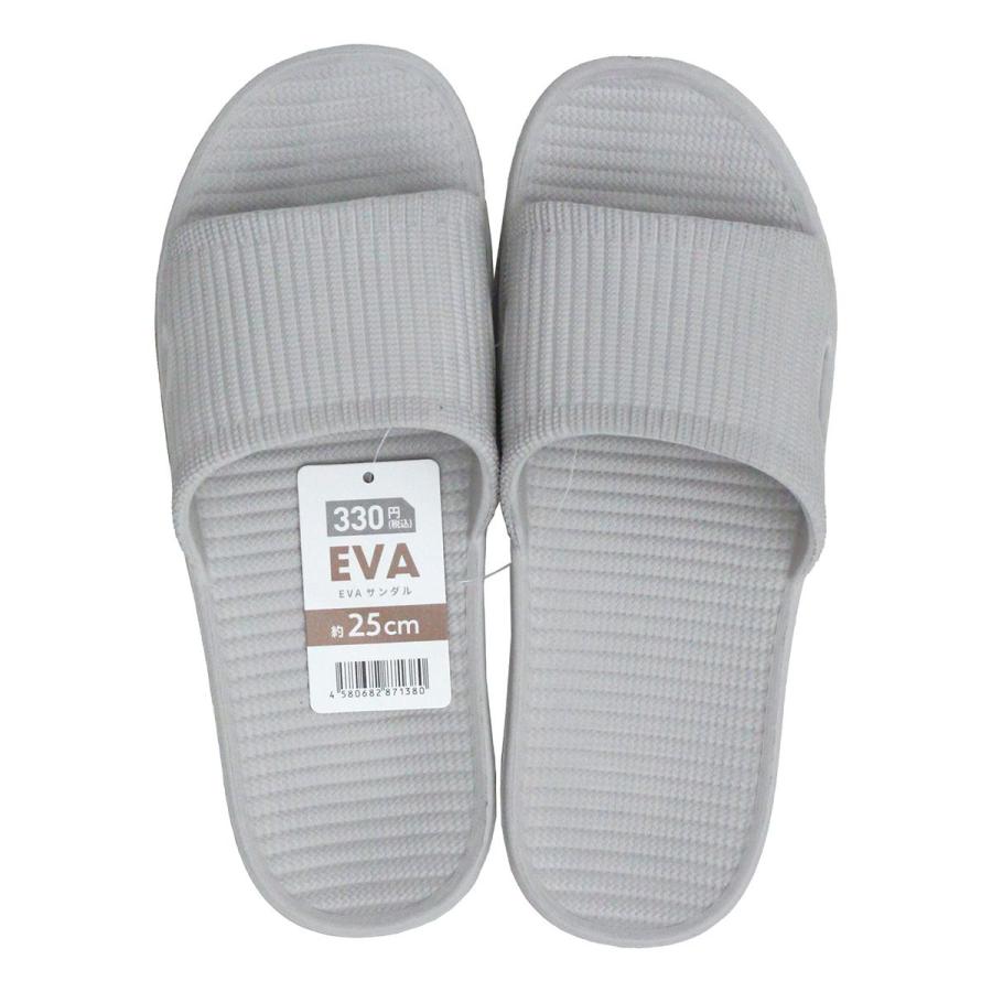 EVAサンダル ブルー レディース (グレー・ピンク) 約25cm 365192 : ワッツオンライン - 通販 - Yahoo!ショッピング
