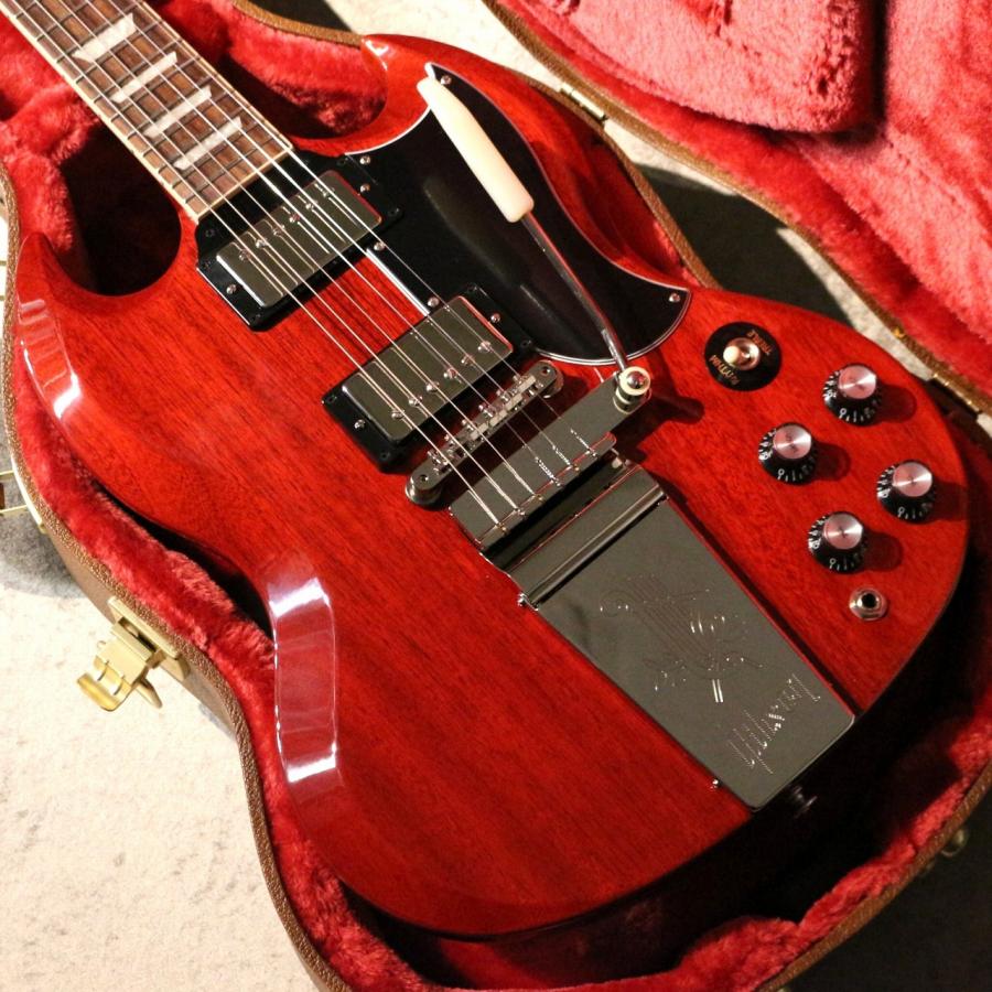 Gibson SG Standard '61 Maestro Vibrola ~ Vintage Cherry~ #221850141 【3.47kg】【鮮やかカラー】【池袋店】 : クロサワ ...