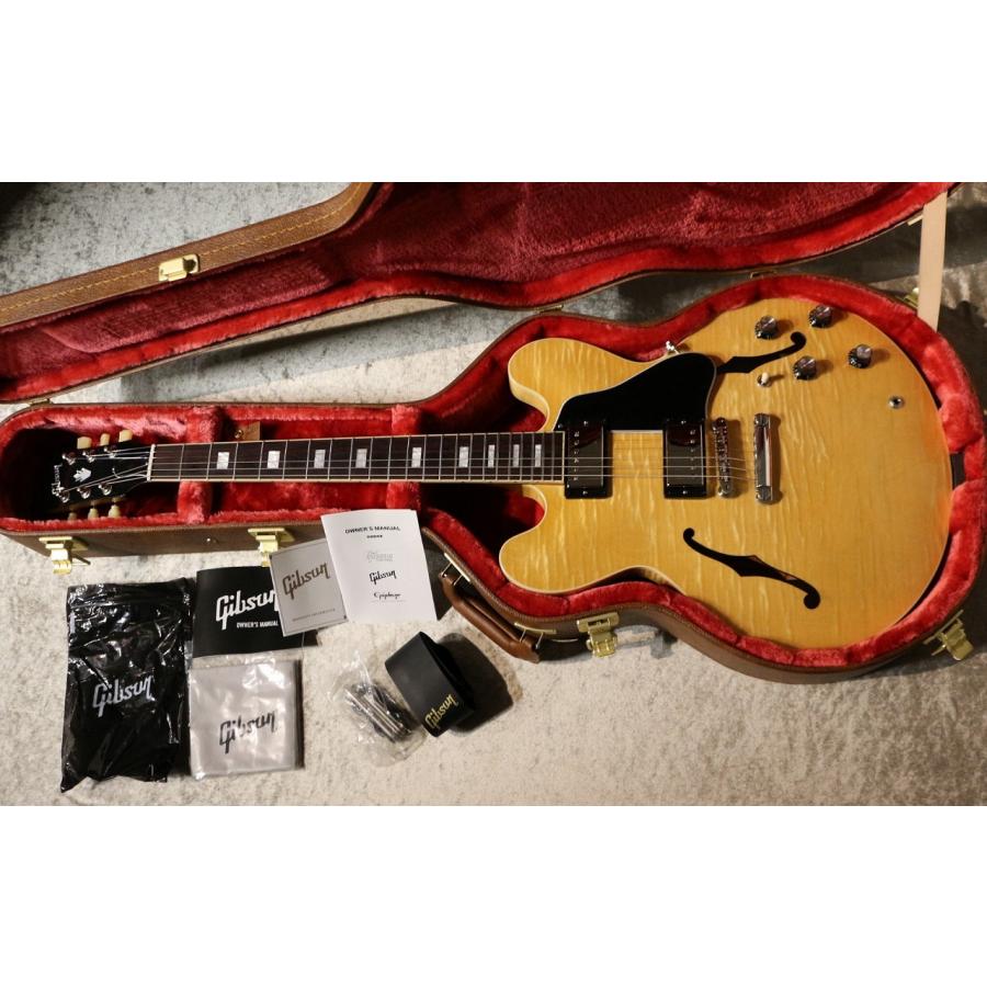 Gibson Slash 【まさに雲海のごとくな良フレイムトップ!】ES-335 Figured ~Antique Natural~ #208540111 【3.70kg】【池袋店 ...