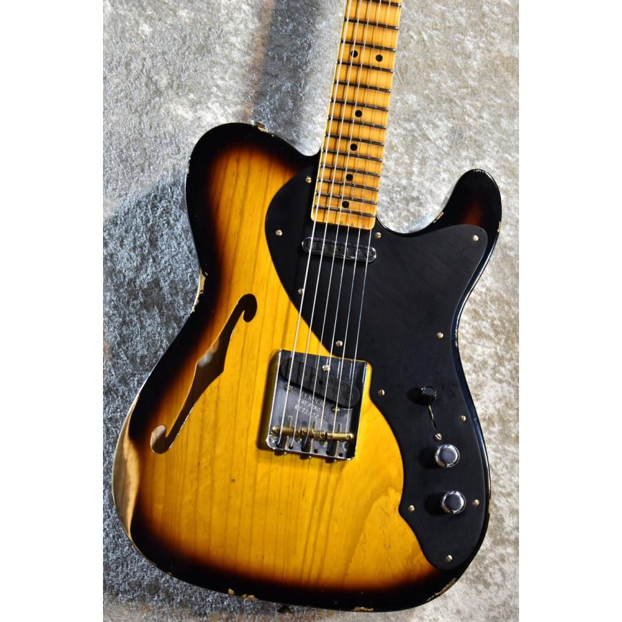Fender Custom Shop LTD Nocaster Thinline Relic Aged 2 Tone Sunburst R131324【軽量2.84kg】【横浜店 ...