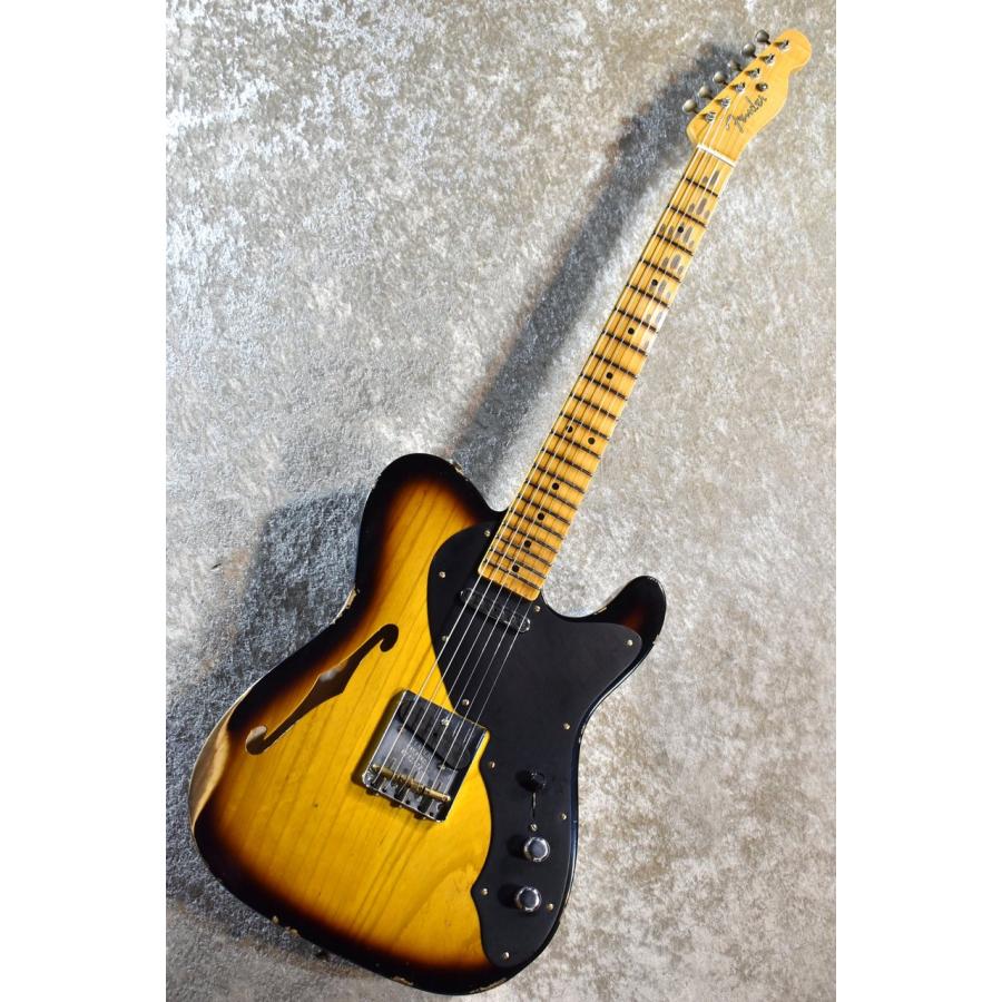 Fender Custom Shop LTD Nocaster Thinline Relic Aged 2 Tone Sunburst ...