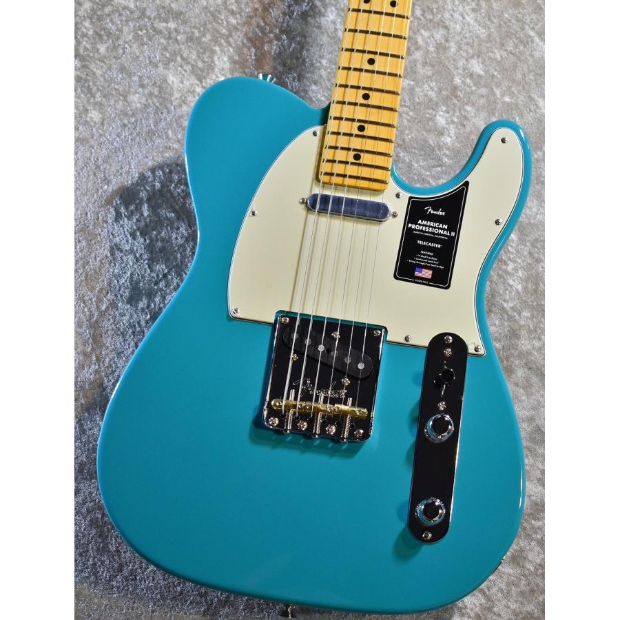 Fender AMERICAN PROFESSIONAL II TELECASTER Miami Blue #US23088606【軽量3.41kg!】【横浜店】 : 12 ...