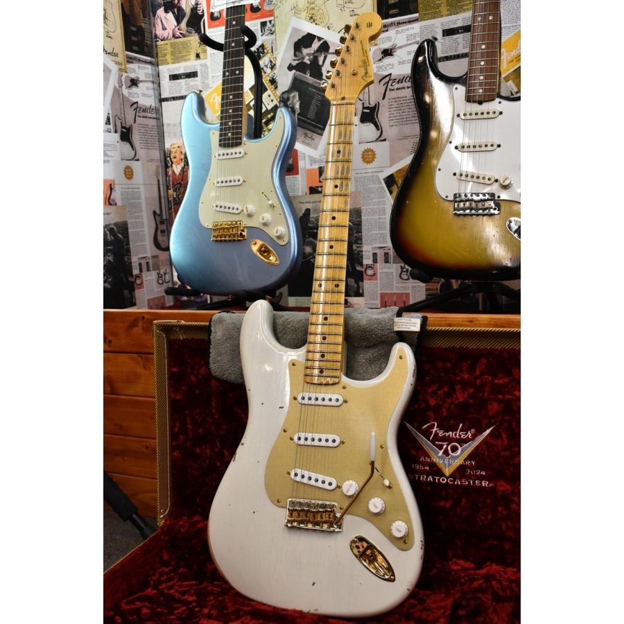 Fender Custom Shop 70th Anniversary 1954 Stratocaster Relic Desert Tan ...