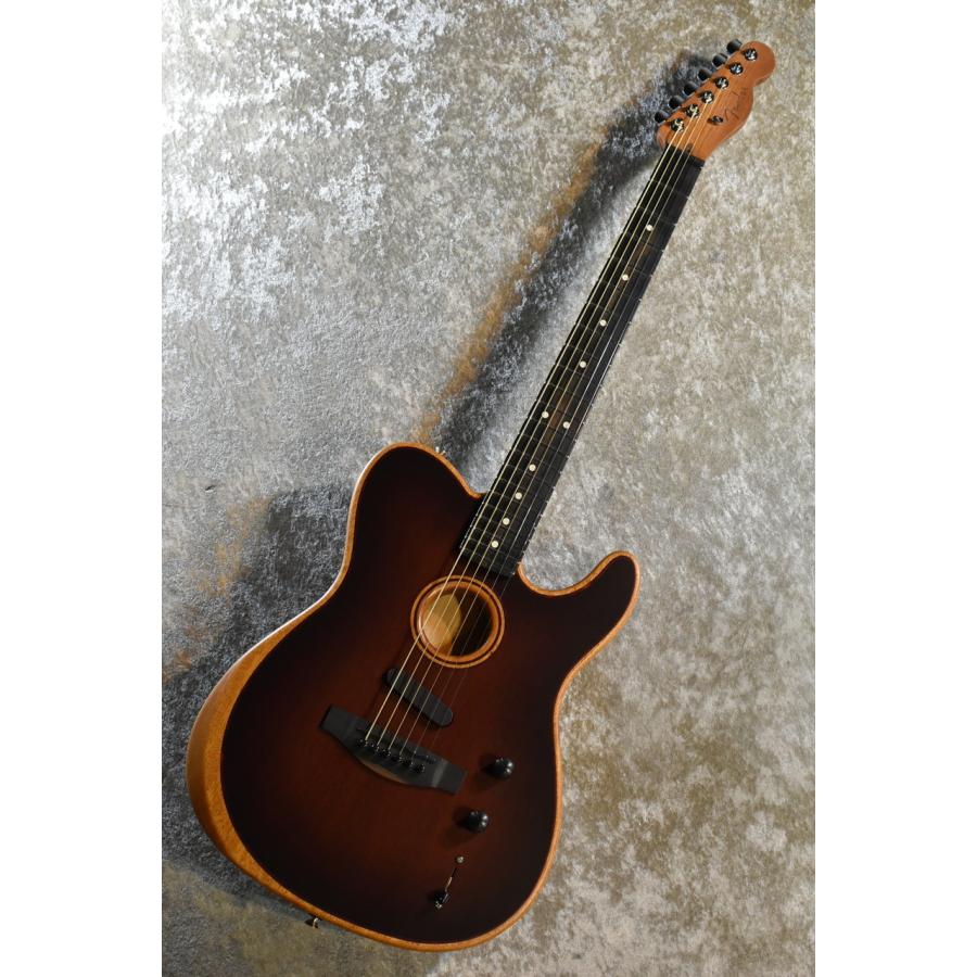 Fender AMERICAN ACOUSTASONIC TELECASTER All-Mahogany Bourbon Burst #US232759A【軽量2.21kg!】【横浜店 ...