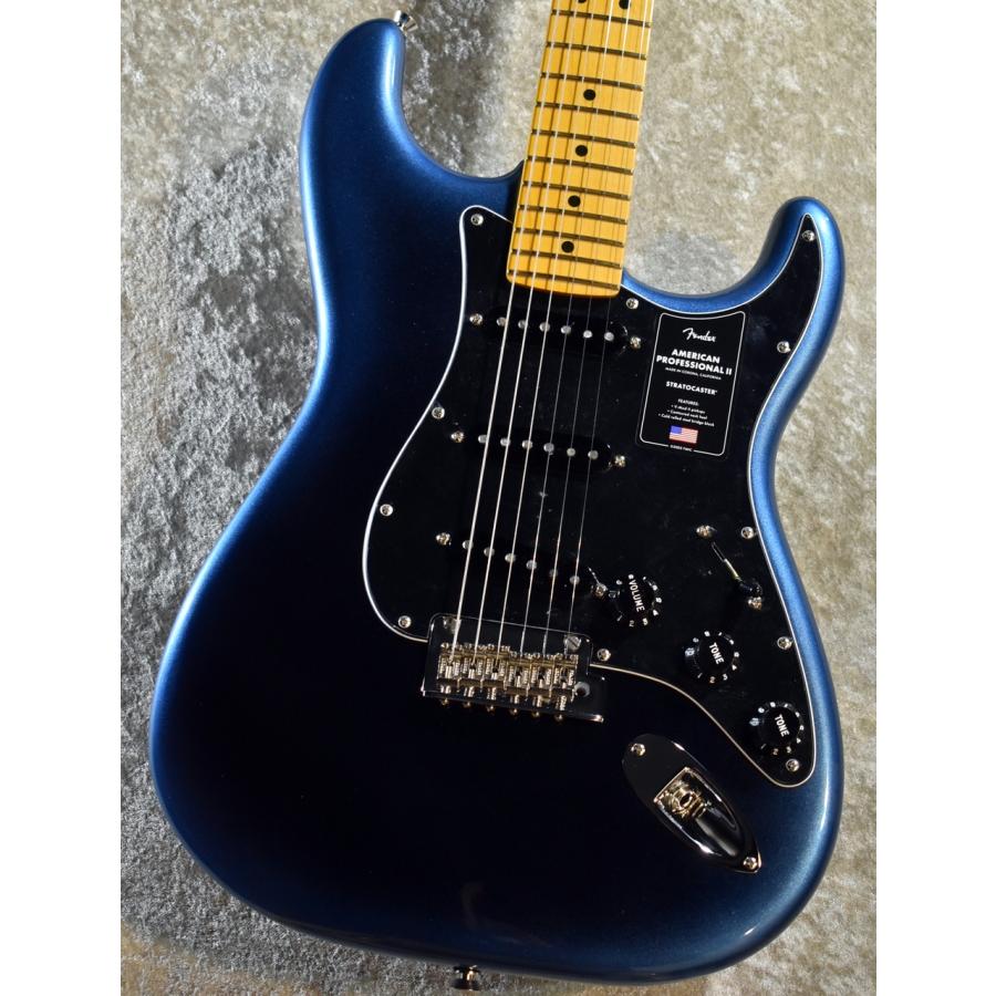 Fender AMERICAN PROFESSIONAL II STRATOCASTER Dark Night #US23049207【軽量3.43kg/チョイ傷特価】【横浜店】 : クロサワ ...