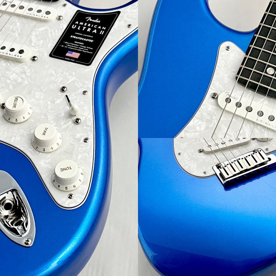 Fender 【G-Club MOD】American Ultra II Stratocaster Nobel Blue #US240024692 ≒3.88kg : クロサワ楽器65周年記念 ...