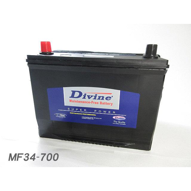 MF34-700 Divineバッテリー 34-600 34-60 34-6MF 34-7MF 34-6YR 互換 ポンティアック グランプリ ...