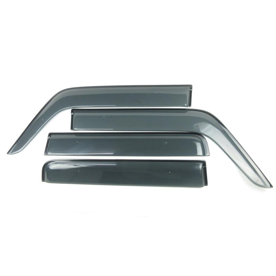 スペーシア MK53 フレアワゴン MM53 専用設計 / ドアバイザー ウインドウバイザー 換気 雨よけ 日よけ 車検対応 スモーク カスタム :39506:WAVEパーツ YS2号館 ...