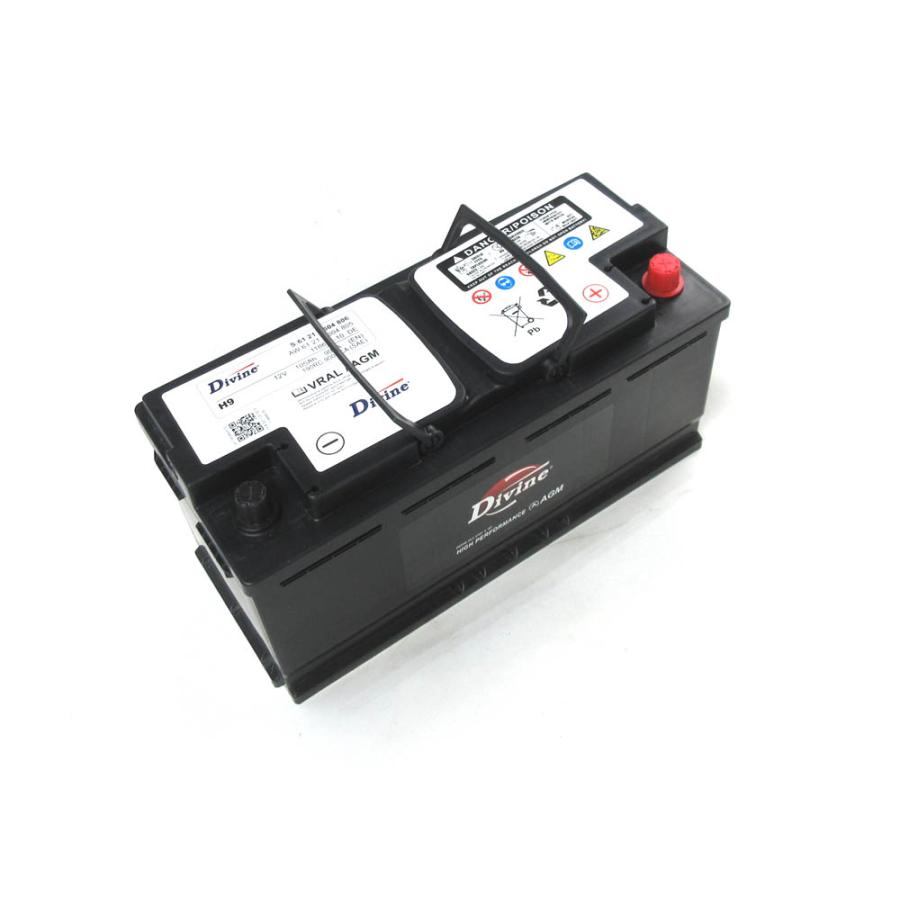 AGMバッテリー MF20-110 Divine VRLA SL-1A L6 LN6 H9 互換 アウディ A4 A5 A6 A7 A8 Q5 Q7 RS4 RS5 RS6 S4 S5 S6 ...