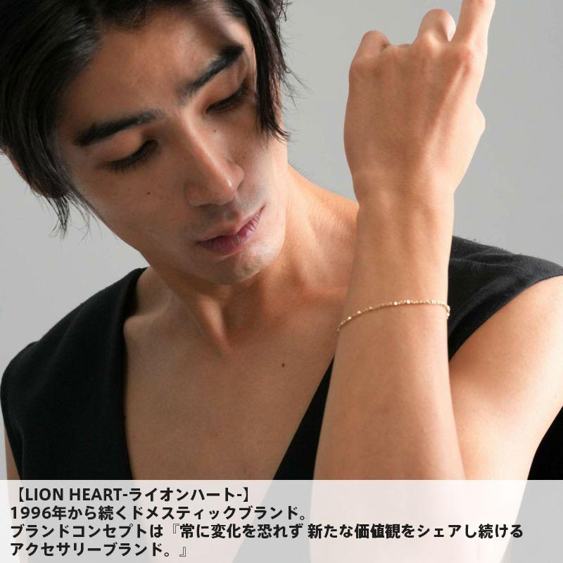 LION HEART ライオンハート ピラミッドチェーン ブレスレット M LION HEART ライオンハート ピラミッドチェーン ブレスレット M