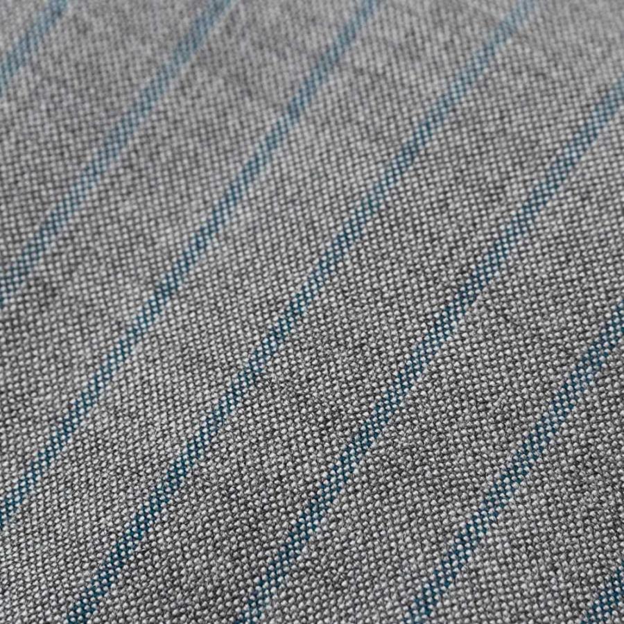 紳士服の端切れで作った懐紙入れ 金封・通帳入れ Moipa ライトグレー×ブルーストライプ（内側ペイズリー黒） 男性用懐紙サイズ :20021851:和雑貨のお店 和敬静寂 - 通販 ...