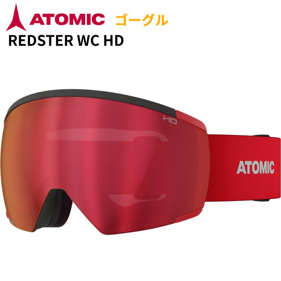 ATOMIC（アトミック） 【即納】2025 ATOMIC ゴーグル REDSTER WC HD AN5106380 OTG LITE スキー スノーボード RED : スキー屋さん - 通販 ...
