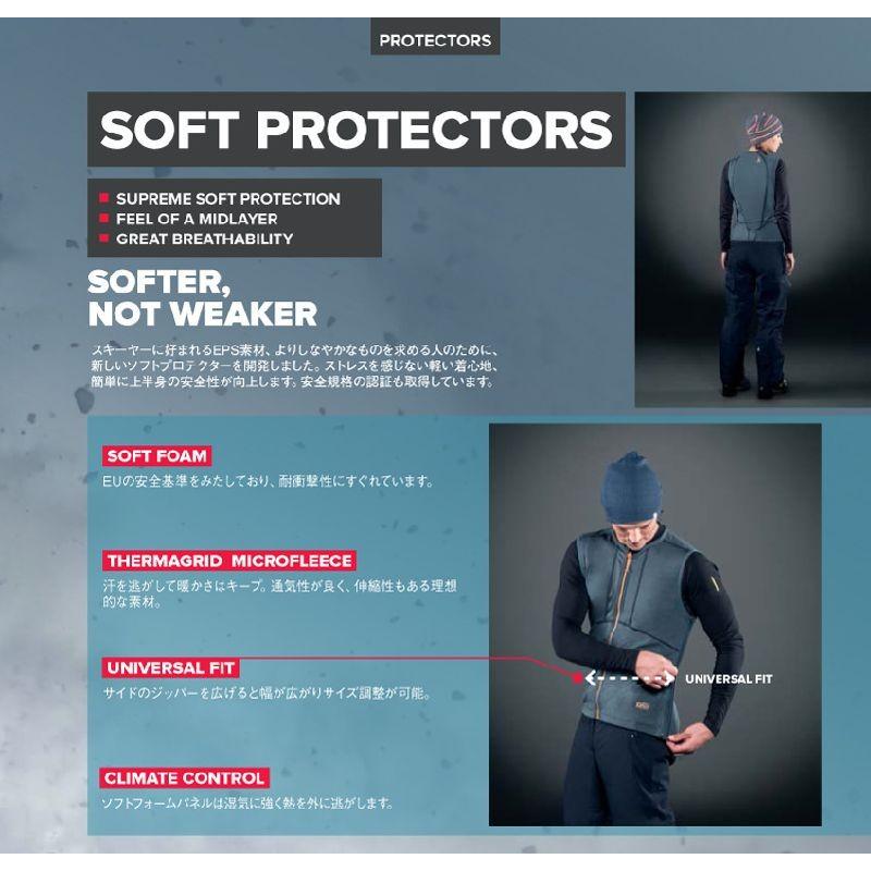 2018 ATOMIC RIDGELINE BACK PROTECTOR ソフトタイプ 脊髄 プロテクター ベスト AN5205008 XS ...