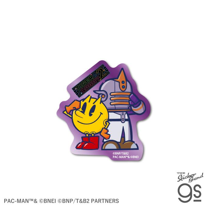 TIGER & BUNNY 2 and PAC-MAN コラボステッカー スカイハイ×パックマン キャラクター タイバニ コラボ ゲーム ...