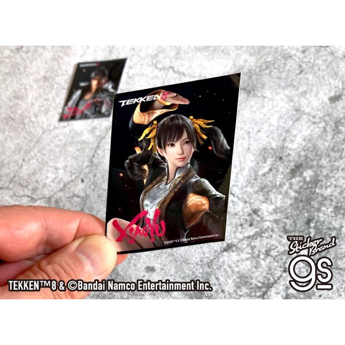 10種セット：B 鉄拳8 ダイカットビニールステッカー TEKKEN キャラクター コレクション 3D格闘ゲーム game gs 公式グッズ ...