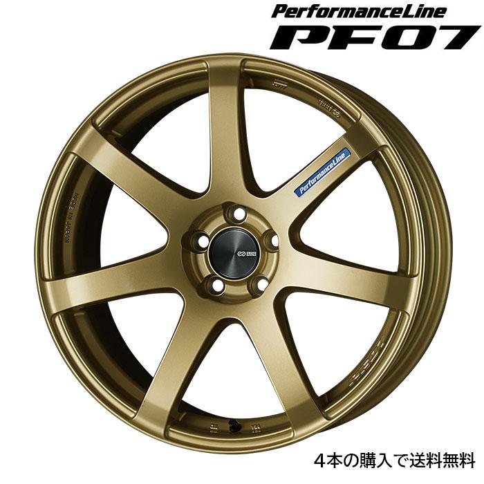 ENKEI PF07 ゴールド 19X8.0J+45 5 114.3 エンケイホイール 新品 1本 :enkei-pf07-68:カーピットアイドル2号店 - 通販 - Yahoo!ショッピング