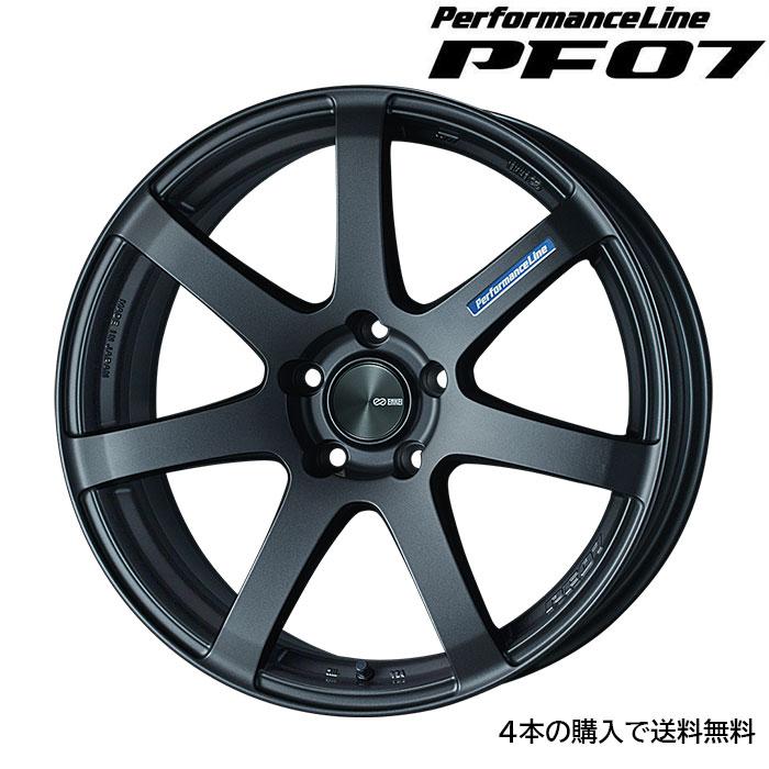 ENKEI PF07 マットダークガンメタリック 19X8.0J+45 5 114.3 エンケイホイール 新品 1本 :enkei-pf07-73:カーピットアイドル2号店 - 通販 ...