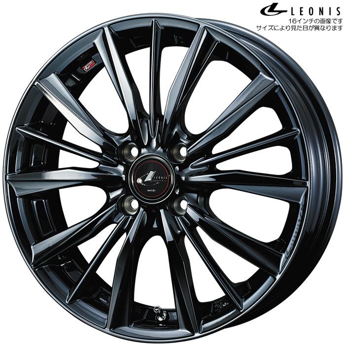 Weds レオニスVX BMC1 1本 16×5.0J+45 4H/100 ウェッズ LEONIS VX ホイール1本 ブラックメタルコートワン 代引手数料無料 送料無料(沖縄・離島除く ...