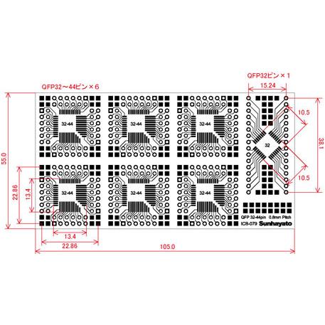 サンハヤト シール基板 ICB-079 : icb-079 : WebALL Yahoo!ショップ - 通販 - Yahoo!ショッピング