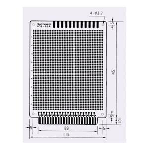 サンハヤト 端子付き基板 ICB-95R : WebALL Yahoo!ショップ - 通販 - Yahoo!ショッピング
